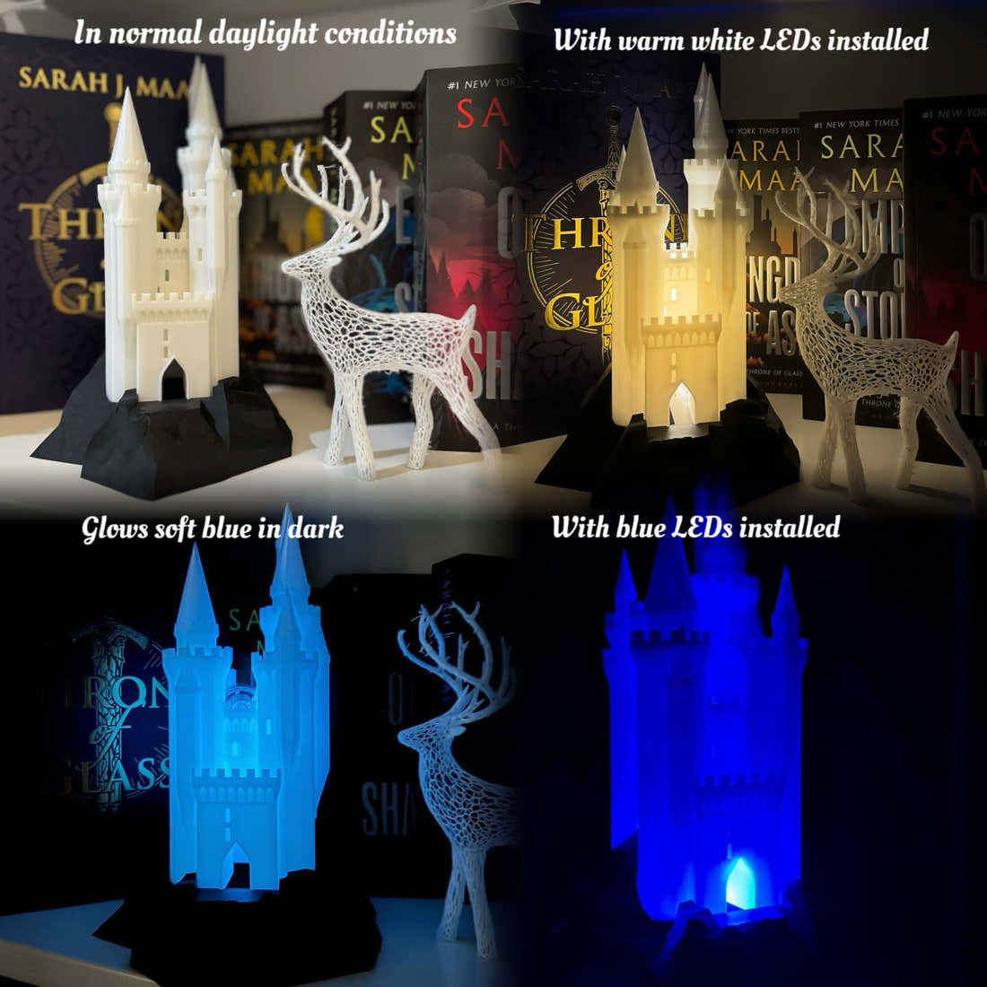 🏰The Glass Castle Lamp - inspired by Throne of Glass – Nooks' Den